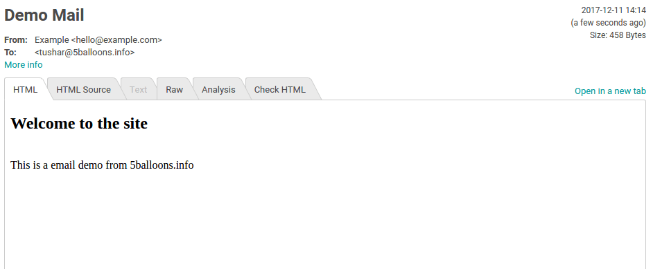 Laravel 5 5 Send Email Example 5 Balloons